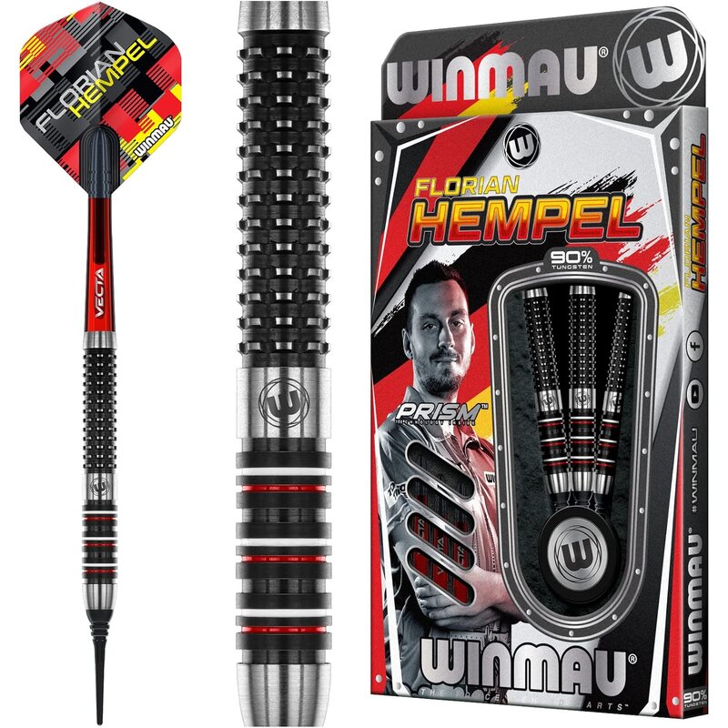 WINMAU Florian Hempel 19 Gramm Fass/21 Gramm Full professionelles Ste, 69,90