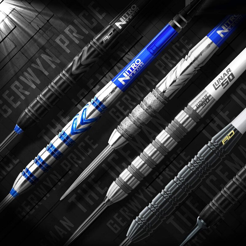 RED DRAGON Gerwyn Price Iceman Challenger 24 Gram Professional Tungst ...