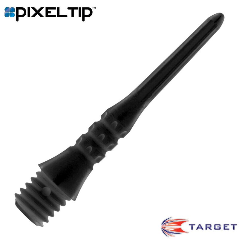 50 Stück Target Pixel Tip Premium Spitzen schwarz, 3,75